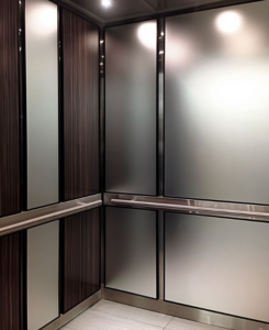Interior Lift Kaca Cermin- Kaca untuk Elevator - Himalaya Abadi