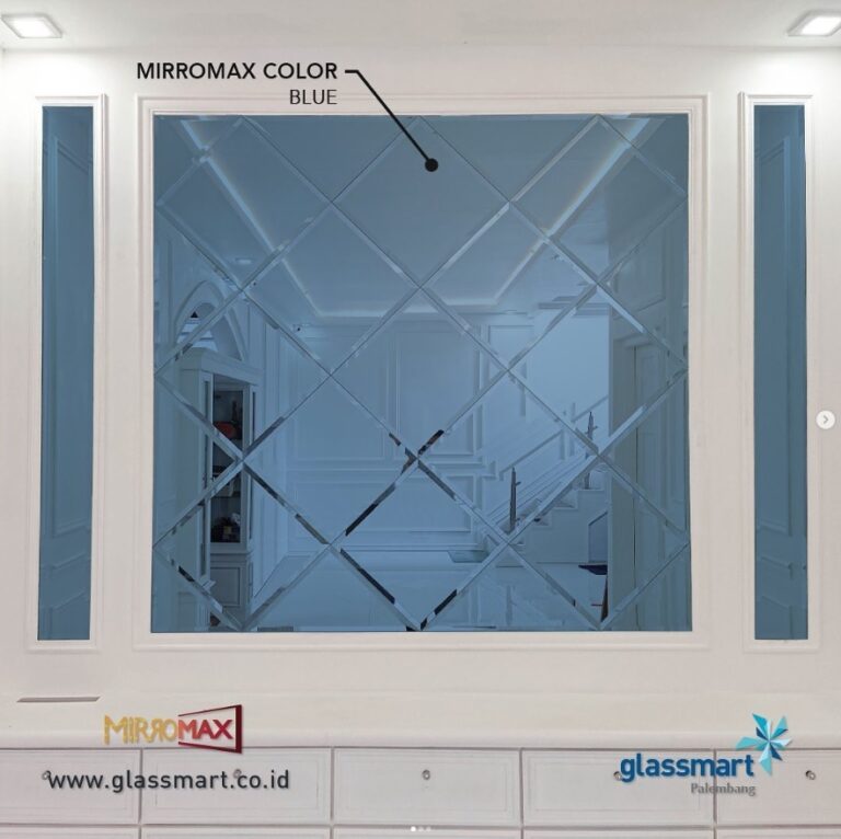 Kaca Dinding Hias dengan Cermin Bevel Dekorasi - Himalaya Abadi