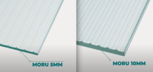 Kaca Fluted Glass Texture nya Seperti Apa? - Himalaya Abadi